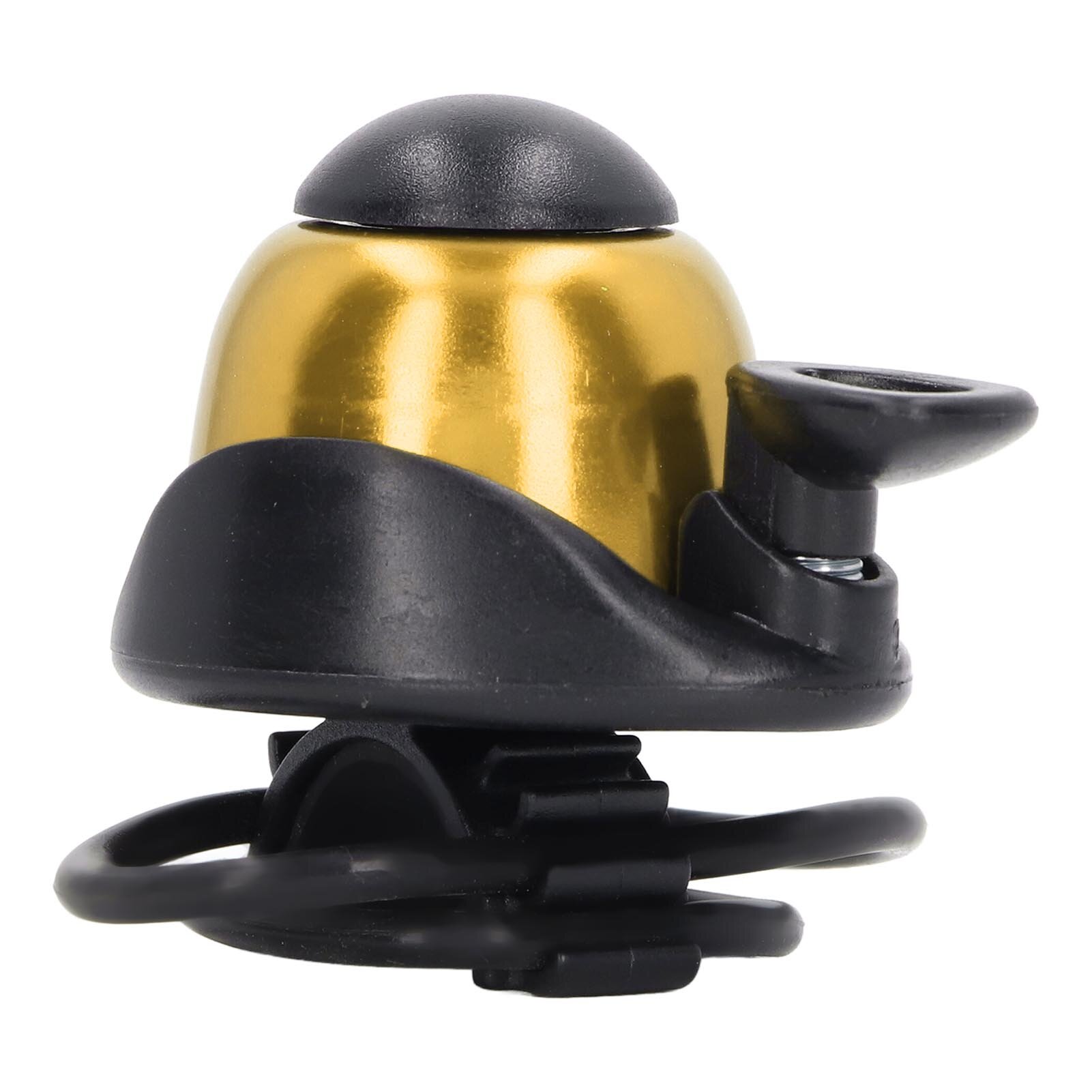 Велосипедный гудок из алюминиевого сплава для скутера, горный велосипед, резиновый звонок, замена, золотистый