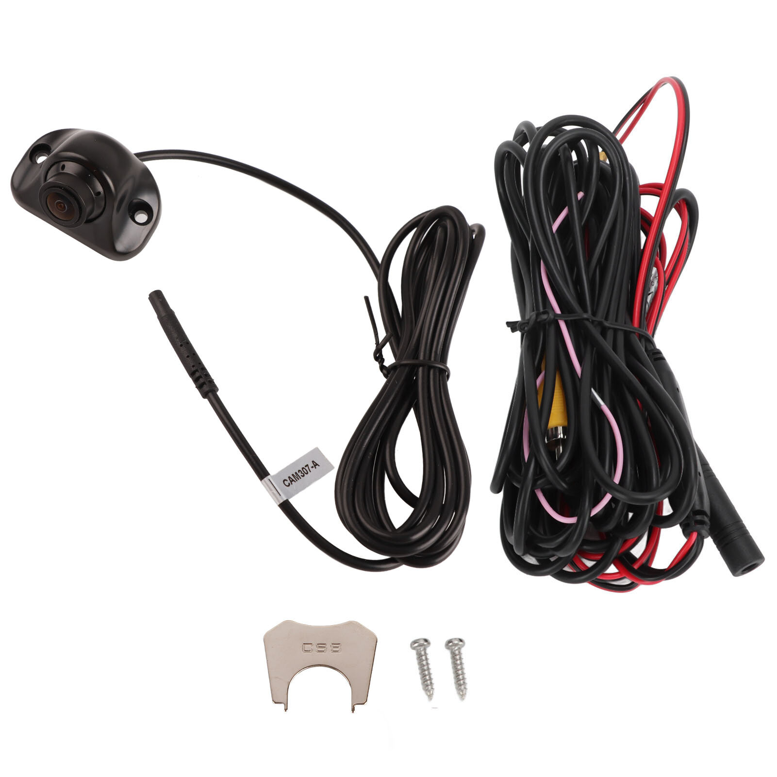 Камера заднего вида для автомобиля с ночным видением, 360° регулируемая, широкоугольная 150°, защита IP68 от воды, универсальная.