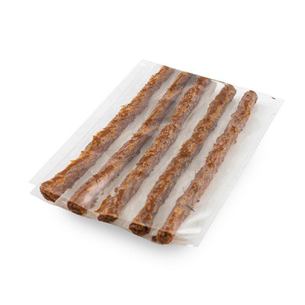 Топавто жгуты эластичные для ремонта шин, 20 см, набор 5 шт, сырая резина, прочные