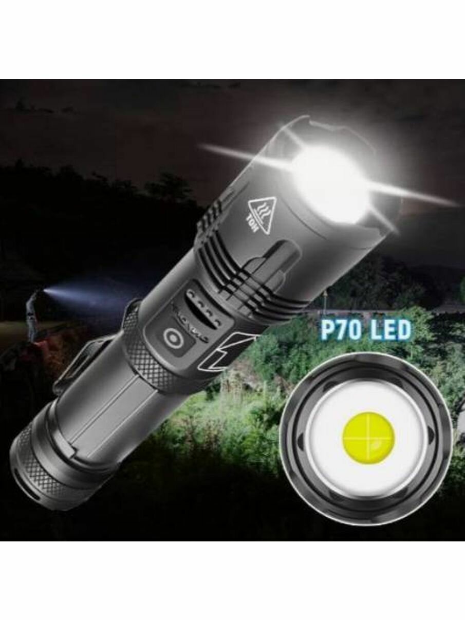 Фонарь ручной (1L, 26650, ZOOM) Патриот PT-FLR28