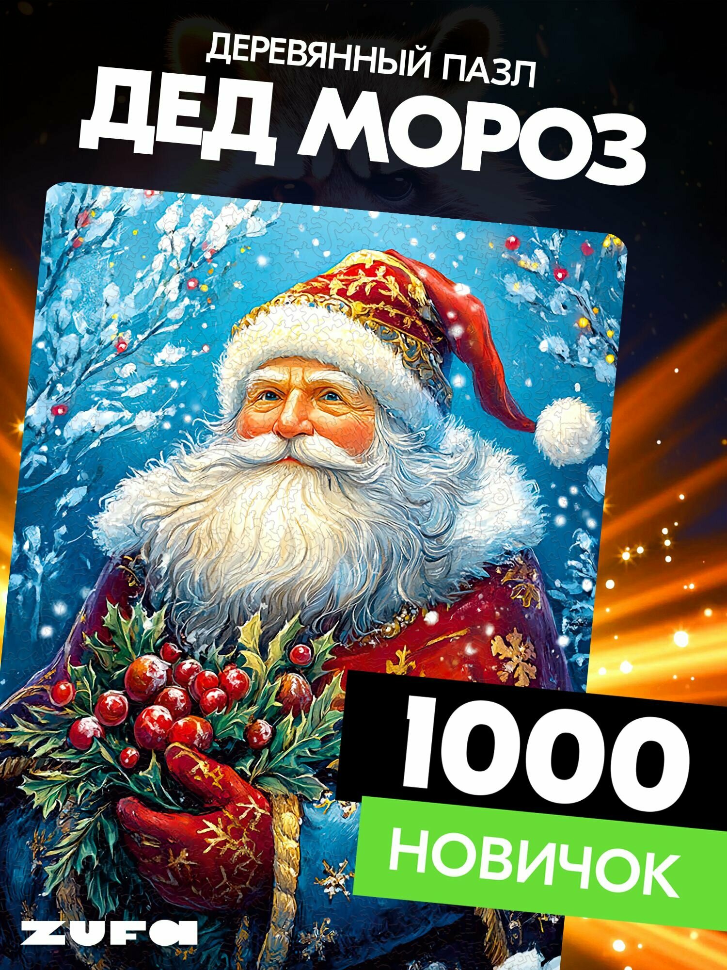 Пазл Дед Мороз 1000 Новичок