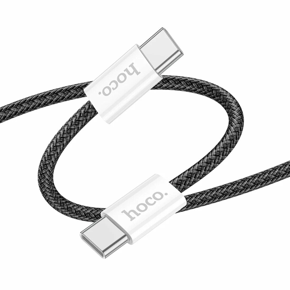Кабель Hoco TypeC-TypeC X104 60W 1м, черный