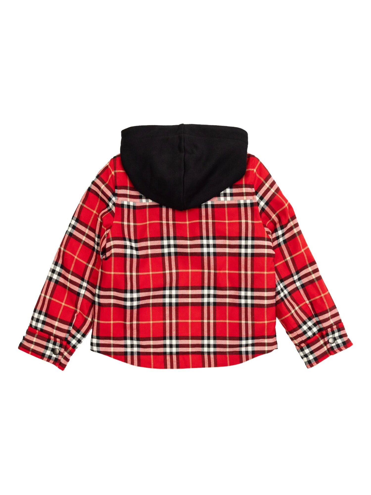 Куртка BURBERRY, размер 12 лет, темно-синий/бежевый/красный — фото 1