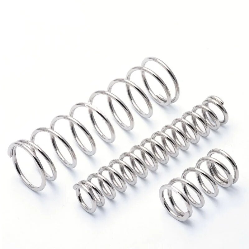 Никелированные стальные пружины сжатия 15-40мм 100mm, 40mm