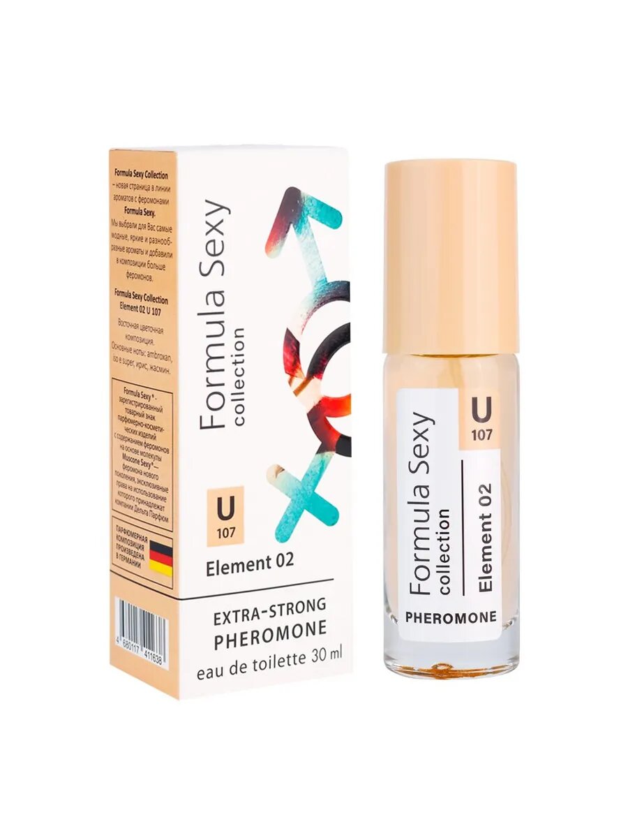 Туалетная вода Formula Sexy 30ml U107 ELEMENT02 с феромонами (аромат Escentric 02) для женщин