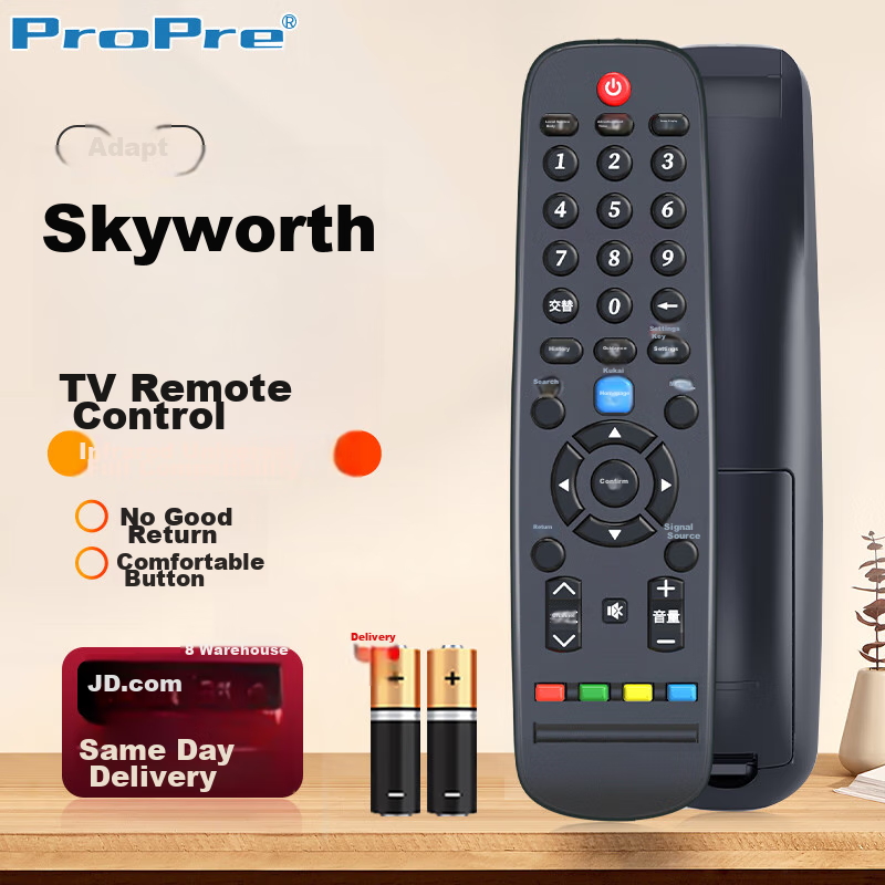 ProPre Universal Remote Control Compatible with Skyworth TVs, Smart 4K HD LCD Network 32/40/42/43/50/55 Inch All-In Model