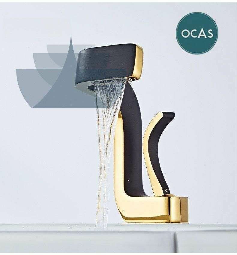 Смеситель для раковины Oras, кран для раковины, латунь, Черное золото, E-B10-5-PENG