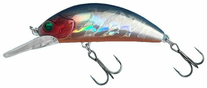 Sprut Lucky Trout 48F воблер 48 мм 5 г 0,5-1,5 м SB3 для ловли форели и щуки