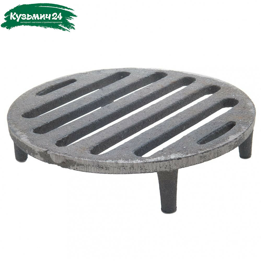 Колосник чугунный для тандыра, устойчивость к коррозии, Диаметр - 190 мм, 1 шт.