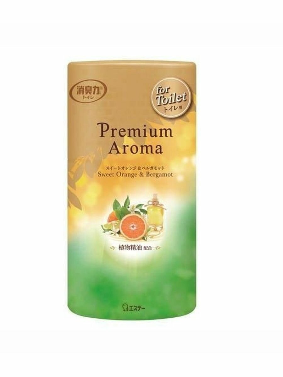 ST Жидкий освежитель для туалета "SHOSHU RIKI" Сладкий апельсин и бергамот 400 мл