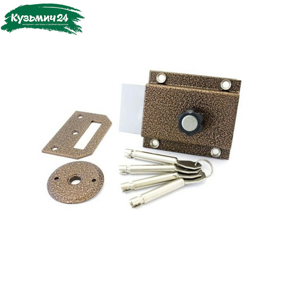 Замок накладной Делга Титан