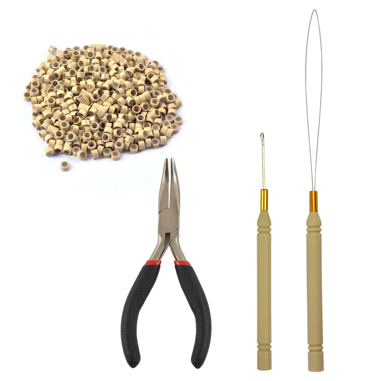 Набор инструментов для наращивания волос YTBYT Blonde