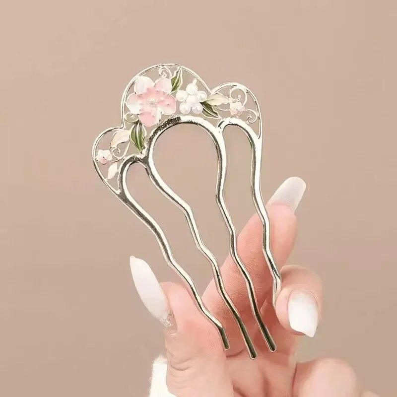 Корейские жемчужные заколки для волос N