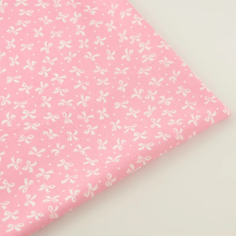 Ткань хлопковая Booksew, розовый, 25x160 см, x063-3