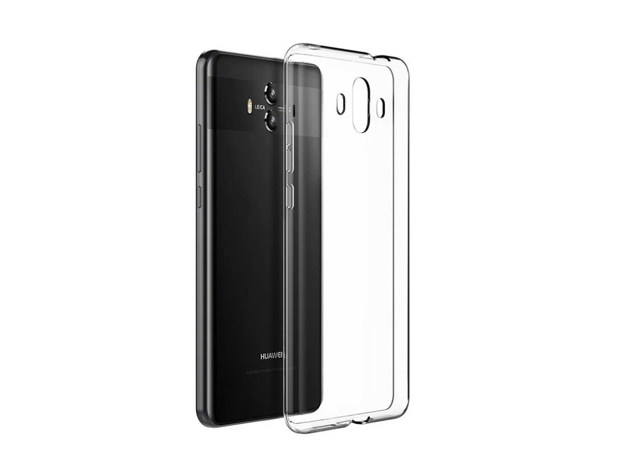 Чехол-накладка MyPads для Huawei P Smart (FIG-LX1 /AL00) / Huawei Enjoy 7S из мягкого качественного силикона прозрачная