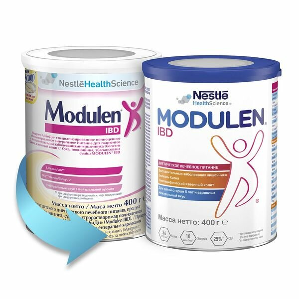 Смесь лечебная при ВЗК с 5 лет Modulen IBD/Модулен АйБиДи 400г — фото 1