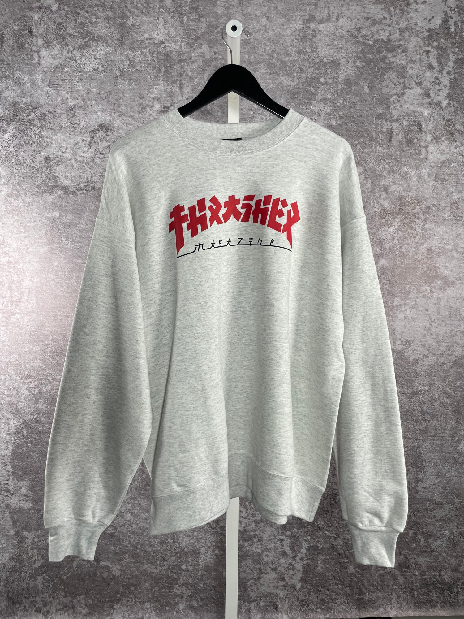 Свитшот THRASHER SKATE MAG GODZILLA SWEATSHIRT BLACK