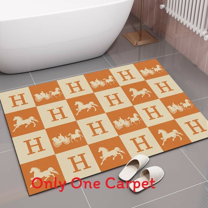 Ковровое покрытие из диатомовой грязи для пола с округлыми углами и рисунком древесной текстуры для современного дома roundedh