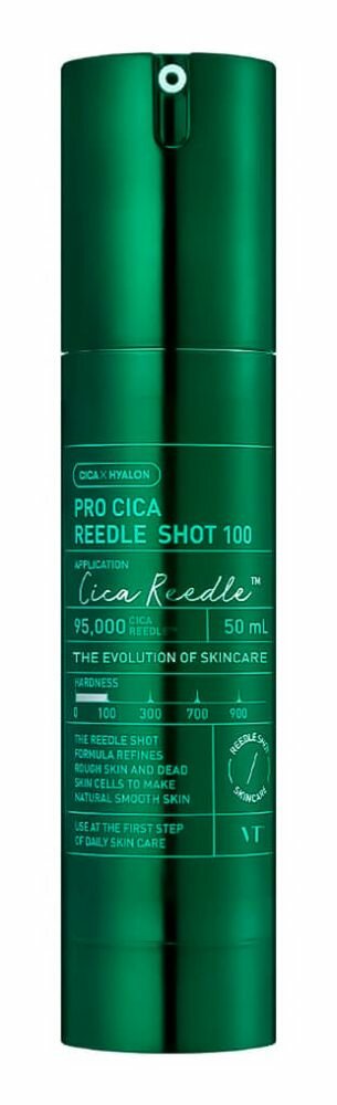 Бустер-сыворотка с микроиглами для чувствительной кожи VT Cosmetics Pro Cica Reedle Shot 100 hL, 50 мл