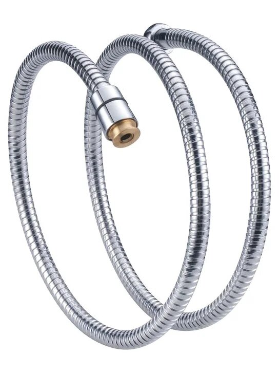 Душевой шланг D&K DC1200901 150 см, нержавеющая сталь, хром, глянцевый, шланг для душа