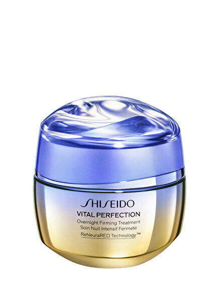Shiseido Vital Perfection Overnight Firming Treatment - Ночной антивозрастной лифтинг-крем для лица, 50 мл.