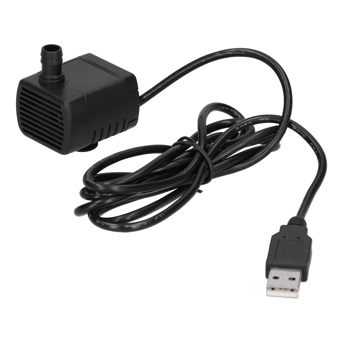 120 л/ч 170 л/ч 200 л/ч Водяной насос DC 5 В/DC 12 В Аквариум Погружной USB-разъем