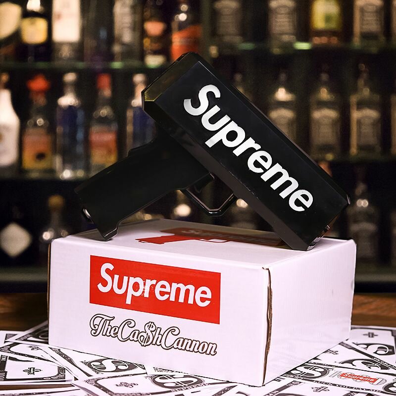 Денежный пистолет/ Деньгомет supreme/ Игрушка пистолет