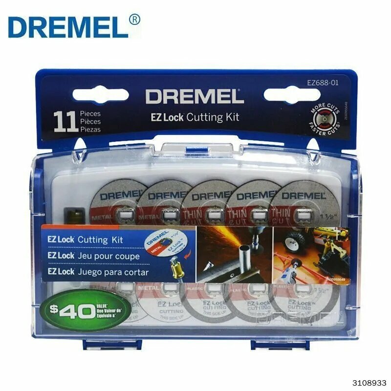 Dremel EZ688 - 01 11 комплектов для резки замков EZ