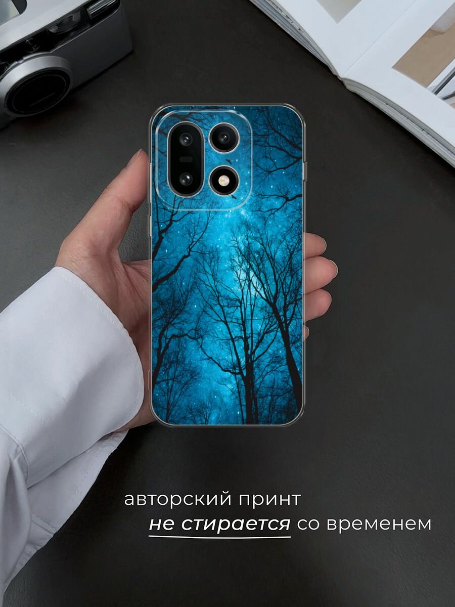 Силиконовый чехол на OnePlus 15 / Ван Плас 15 с принтом Сказочный лес — фото 1
