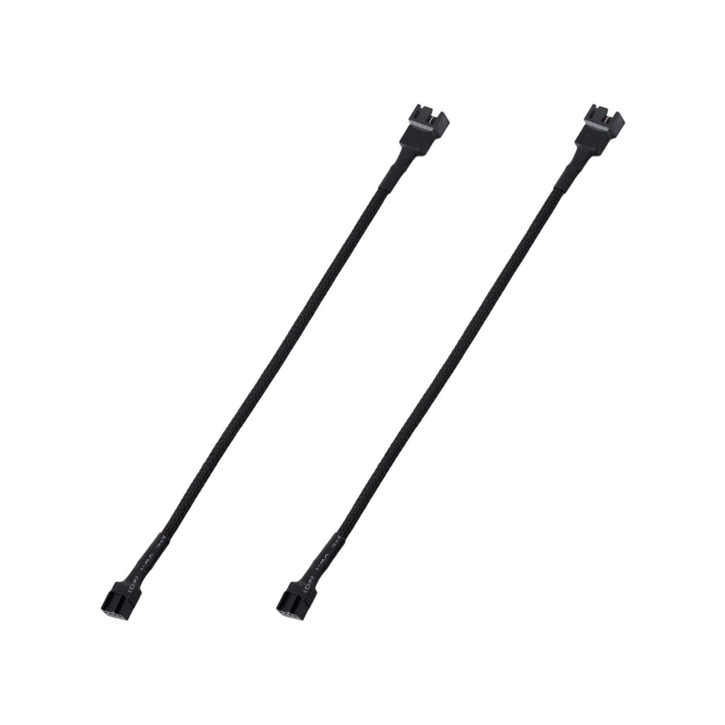 1 пара 26 см 4-контактный кабель PWM с регулировкой температуры (1 к 1/2/3/4)