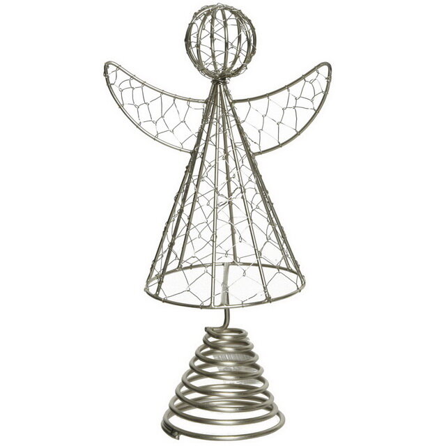 Верхушка на елку Ангел Рождества 29 см, Kaemingk, 608504