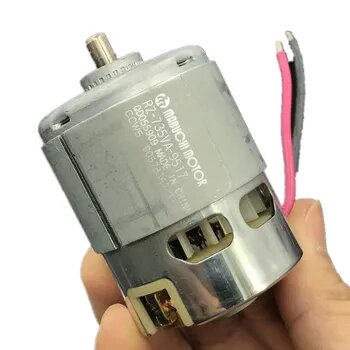RZ - 735VA - 9517 DC 12V 18V 20400 RPM Высокоскоростные и мощные электродвигатели 735 для электрических инструментов