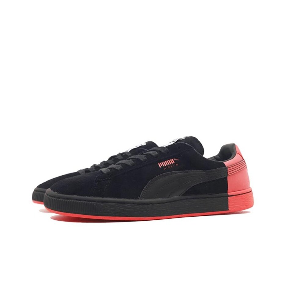Кроссовки PUMA Suede, размер EU 39 стопа (25CM), черный — фото 1