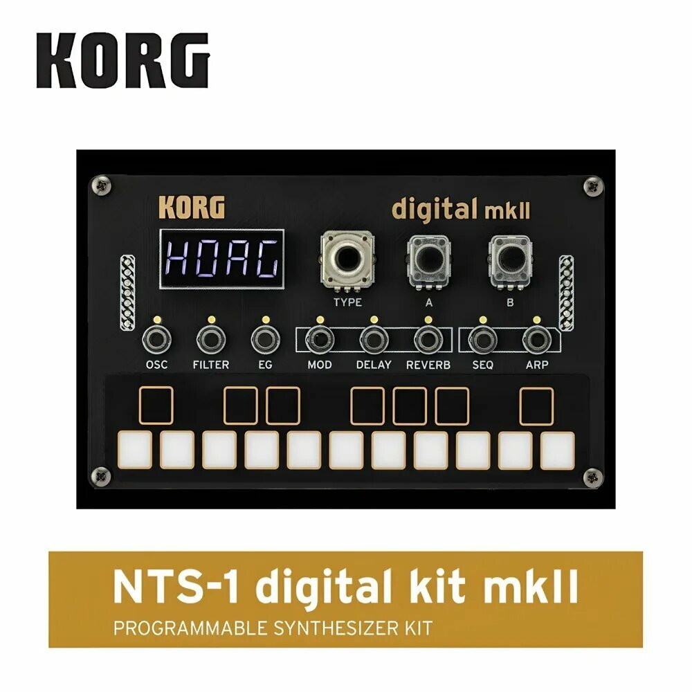 Синтезатор Korg NTS-1 NTS1 Digital MK2 Синтезатор DIY с открытым исходным кодом