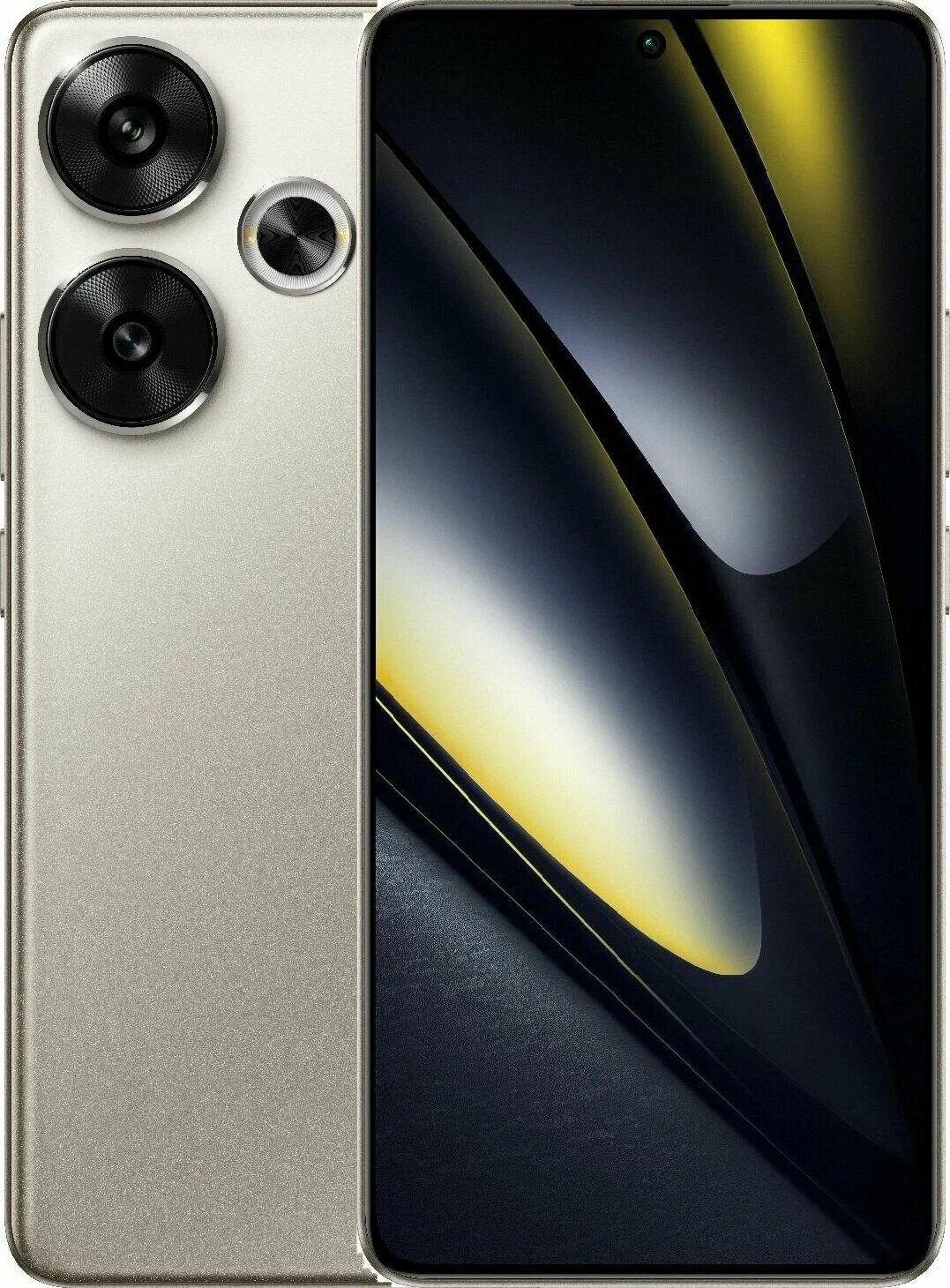 Смартфон Xiaomi Poco F6 5G 12/512 ГБ 5G NFC, Ростест (EAC), титановый (Titanium)