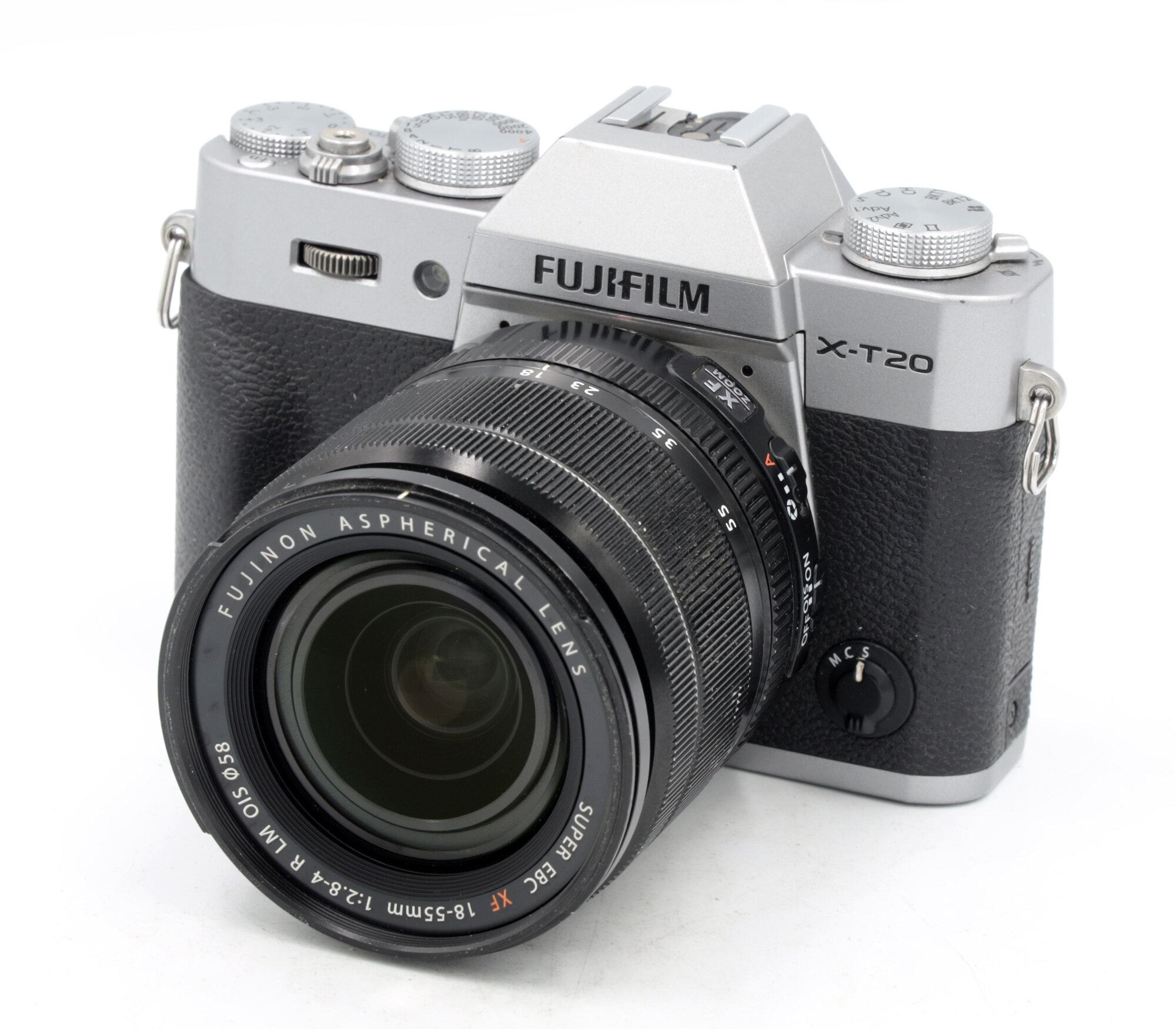 Беззеркальный фотоаппарат Fujifilm X-T20 Kit XF 18-55mm f/2.8-4 OIS Silver
