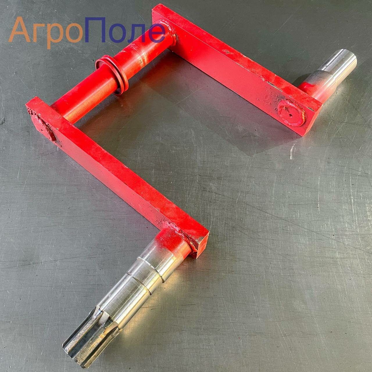 Вал коленчатый малой вилы (на задний упаковщик) ПСБ 60.510 1 шт для пресс-подборщика Киргизстан (ПС-1.6, ППЛ-Ф-1.6)