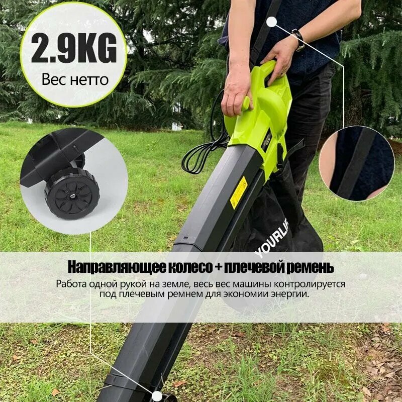 Воздуходувка,3000Вт — фото 1