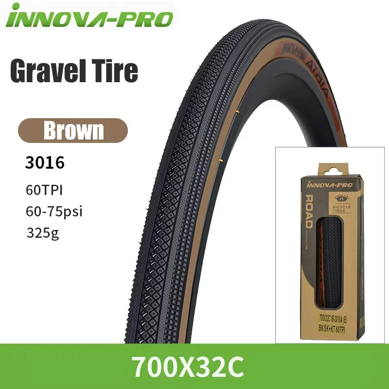 INNOVA-PRO 700x32C шины для гравийного велосипеда синие IB-3016 32C Brown