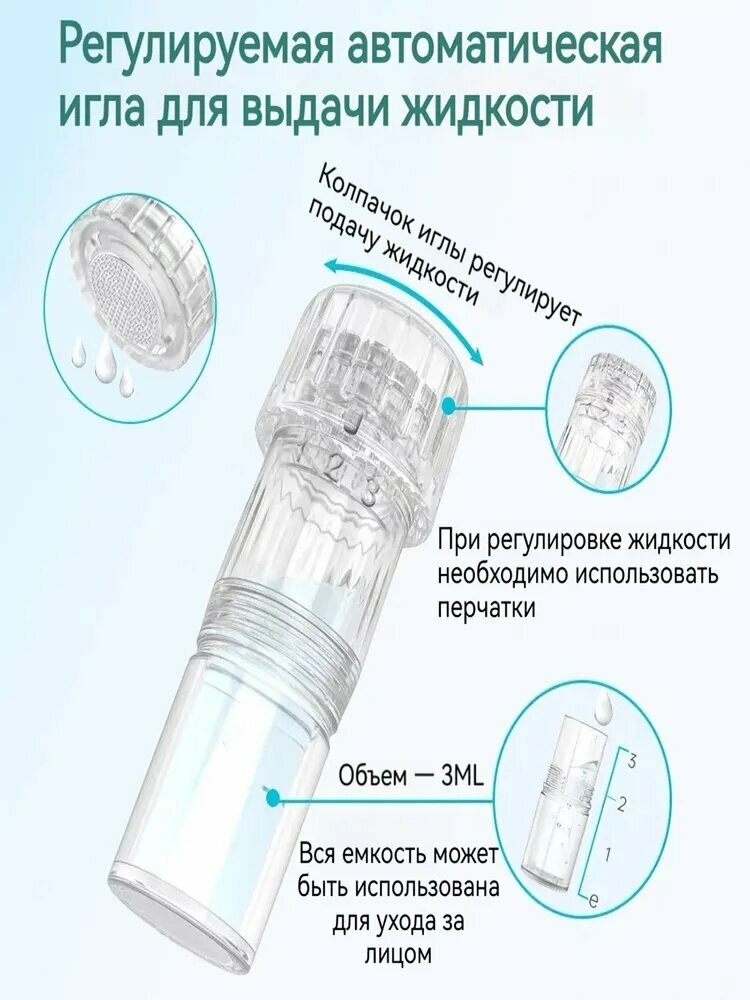 Картридж для Hydra Pen H3 и H5 needles Картридж на 24 игл, 20 шт .