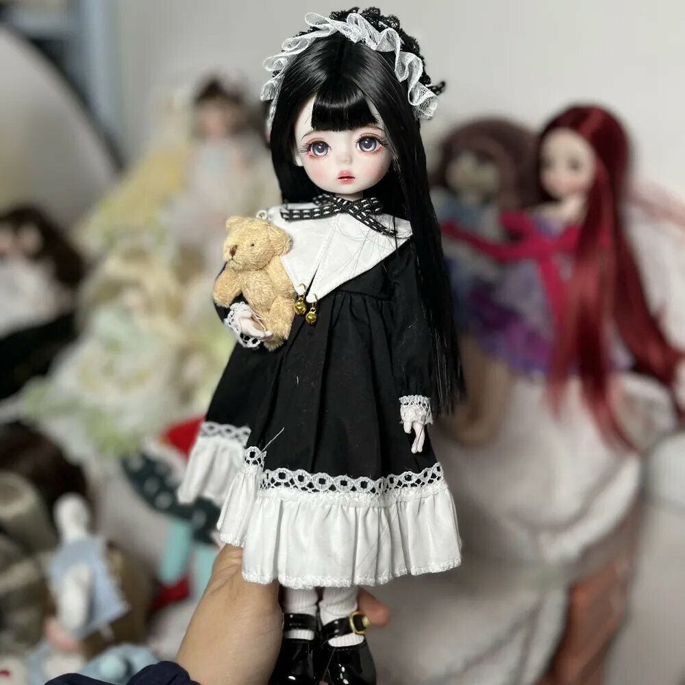 Bjd кукла 1/6 маленькое молочное тело с макияжем Куклы