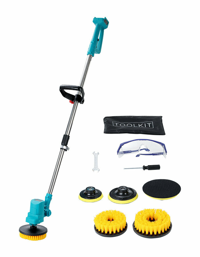 Электрощетка Heimerdinger, LB138, с литий-ионной батареей 18В и зарядным устройством，без АКБ и ЗУ