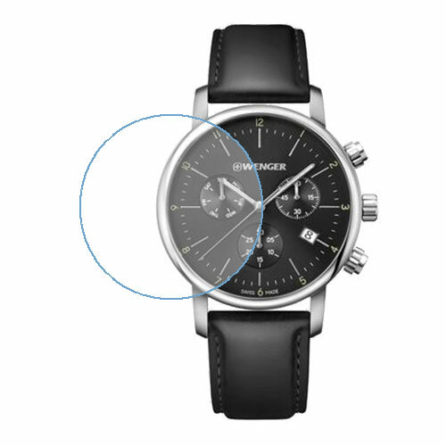 Скрин Мобайл защитный экран для часов Wenger Urban Classic Chrono 01.1743.102 из нано стекло 9H