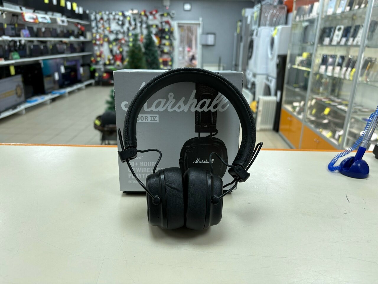 Накладные беспроводные наушники MARSHAL Major IV 4, б/у, уценка