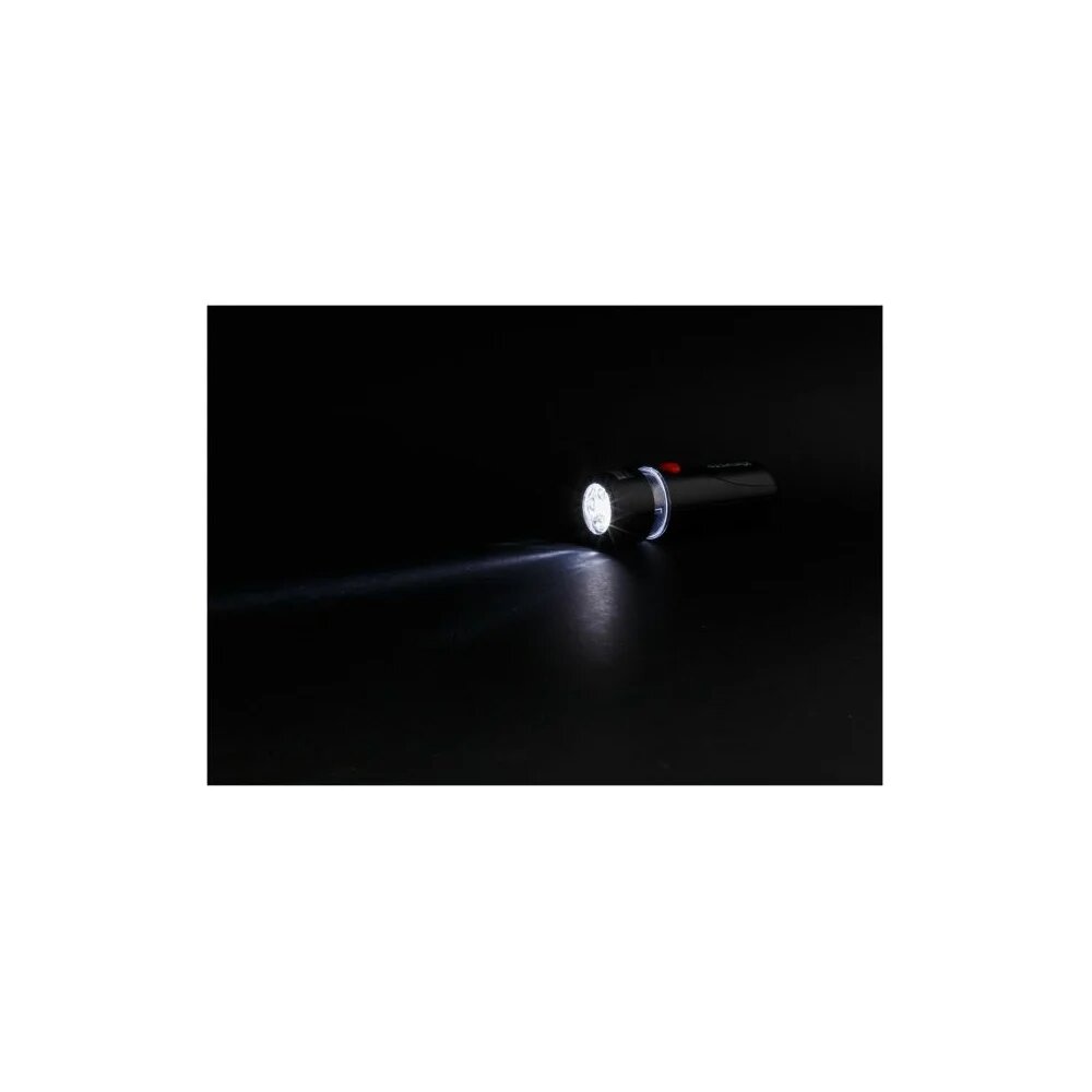 Велосипедный светодиодный фонарь юпитер 5LED 4xAAA JP1046, пластиковый корпус, три режима освещения, черный цвет — фото 1