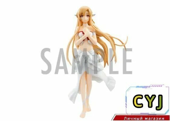 MediaFactory Аниме Фигура/Electric Library 20th Anniversary SAO Asuna Titania LAST Prize/CYJ