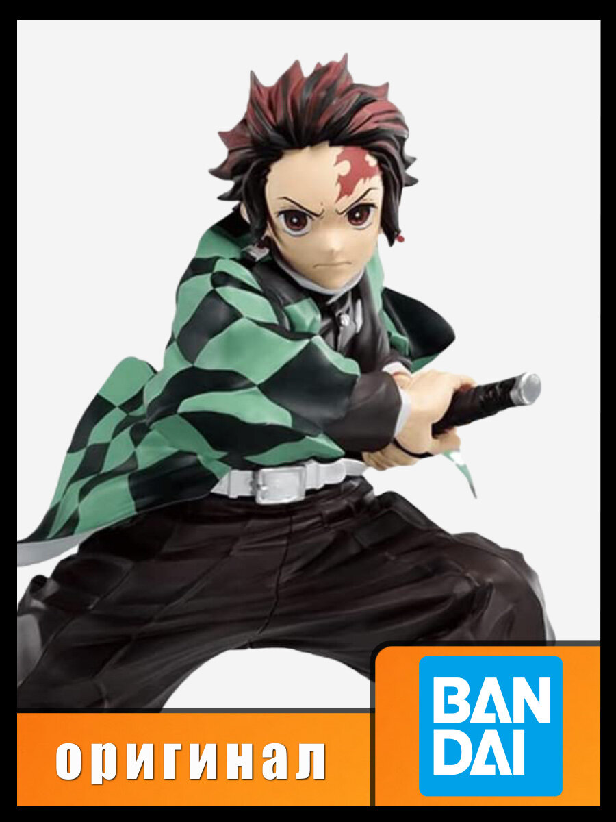 Оригинальная фигурка Tanjirou Kamado из аниме Kimetsu no Yaiba / Тандзиро Камадо «Клинок, рассекающий демонов» 16 см