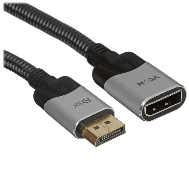VCOM CG635F-1.0 Кабель/ Кабель удлинительный DISPLAY PORT v1.4, 8K@60Hz, 1m, медь, VCOM