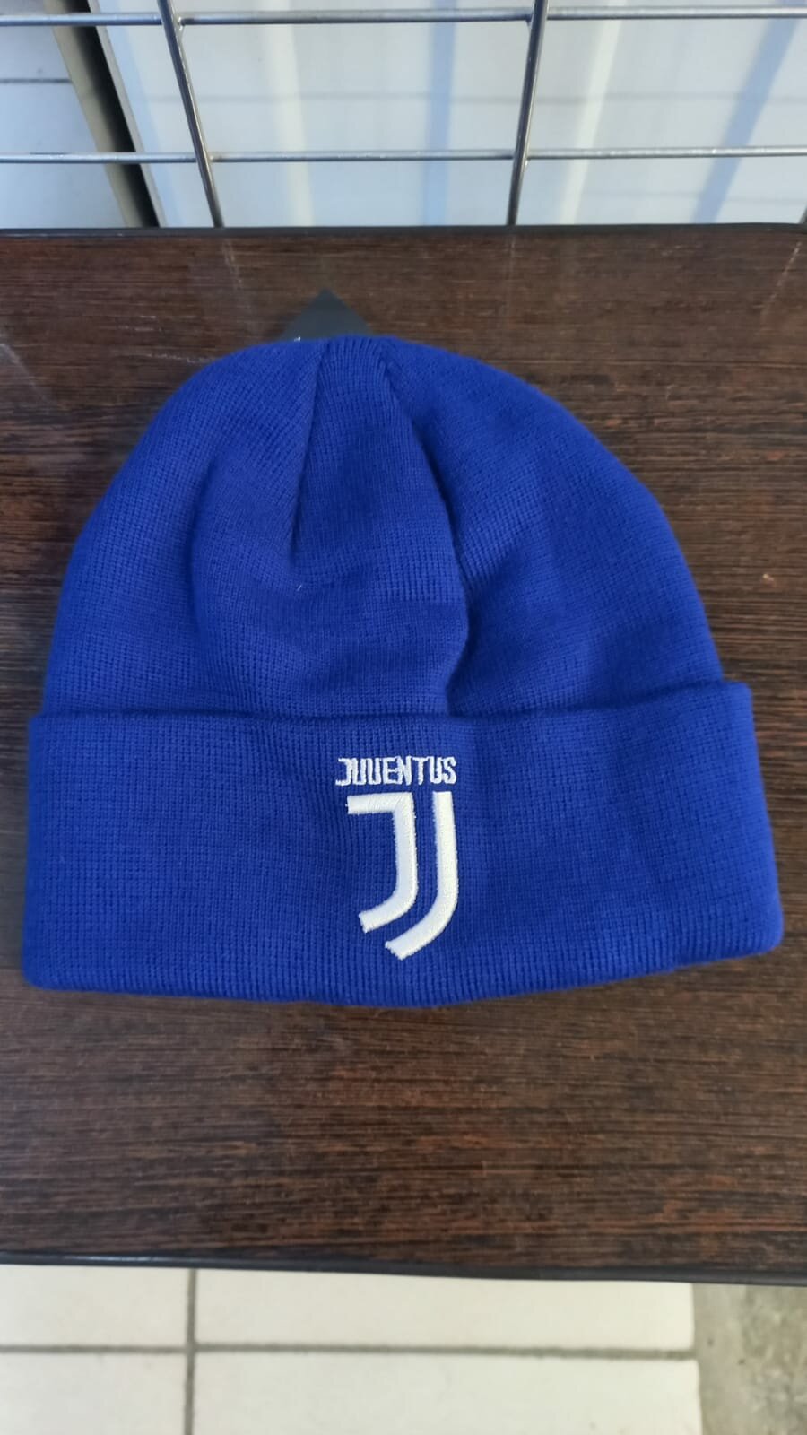 Для футбола Ювентус шапка зимняя фк футбольного клуба Juventus (Италия) синяя
