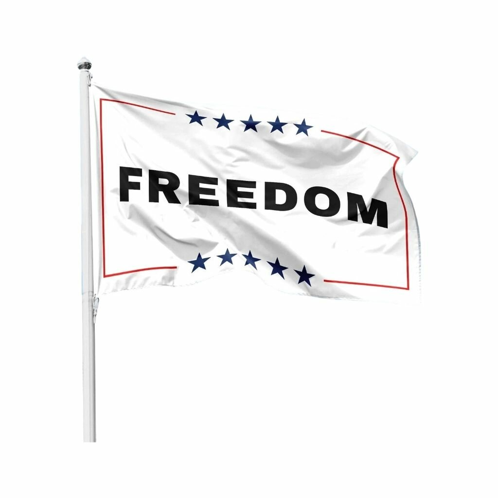 Флаг Свободы - Сине-белые полосы